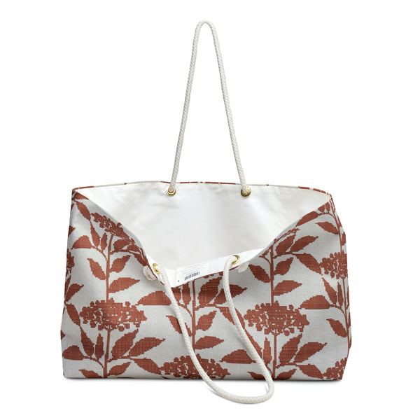 Elderberry Weekender Bag in Orange - Domanda Design